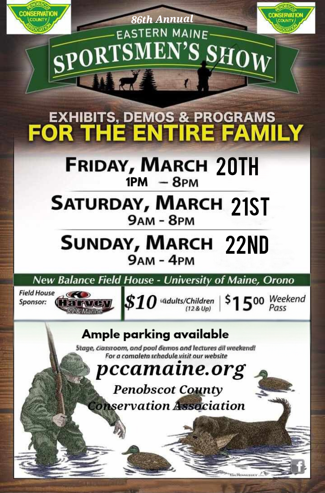 Eastern Maine Sportsmen's Show | PCCA | Brewer, Maine